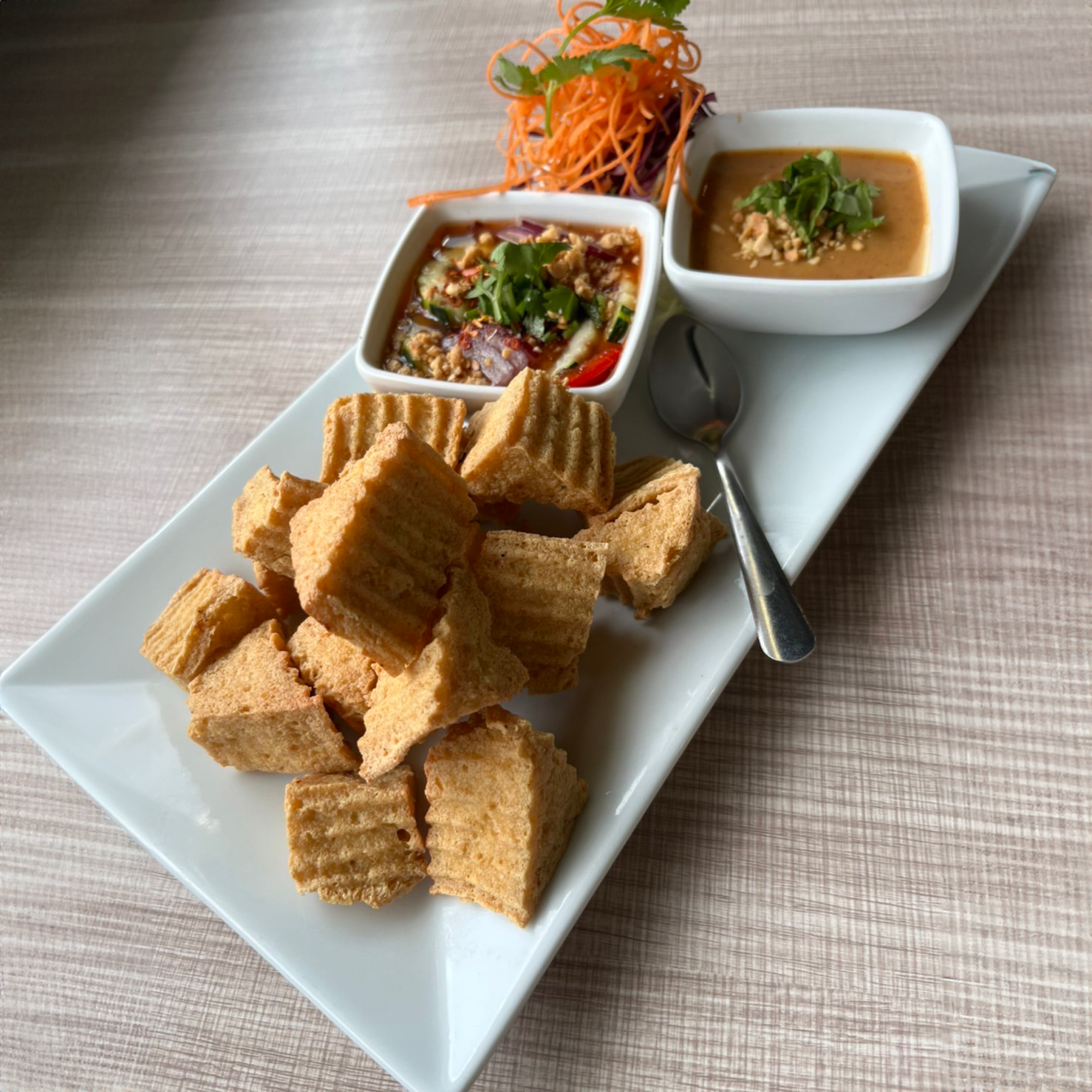 Crispy Fried Tofu | Thai Noodle Wave
